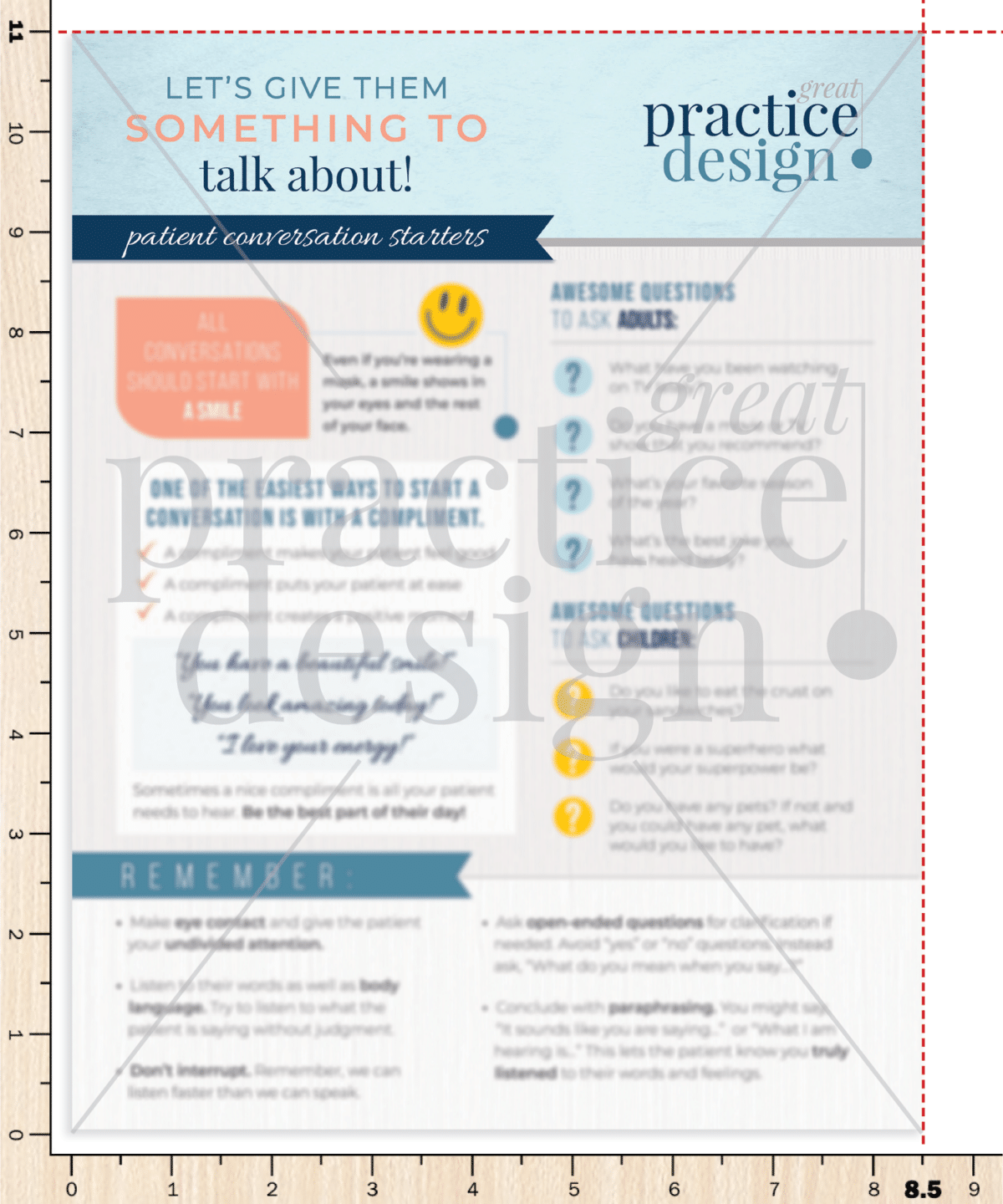 Conversation Starters Downloadable PDF | Positive Self-Talk - Great ...