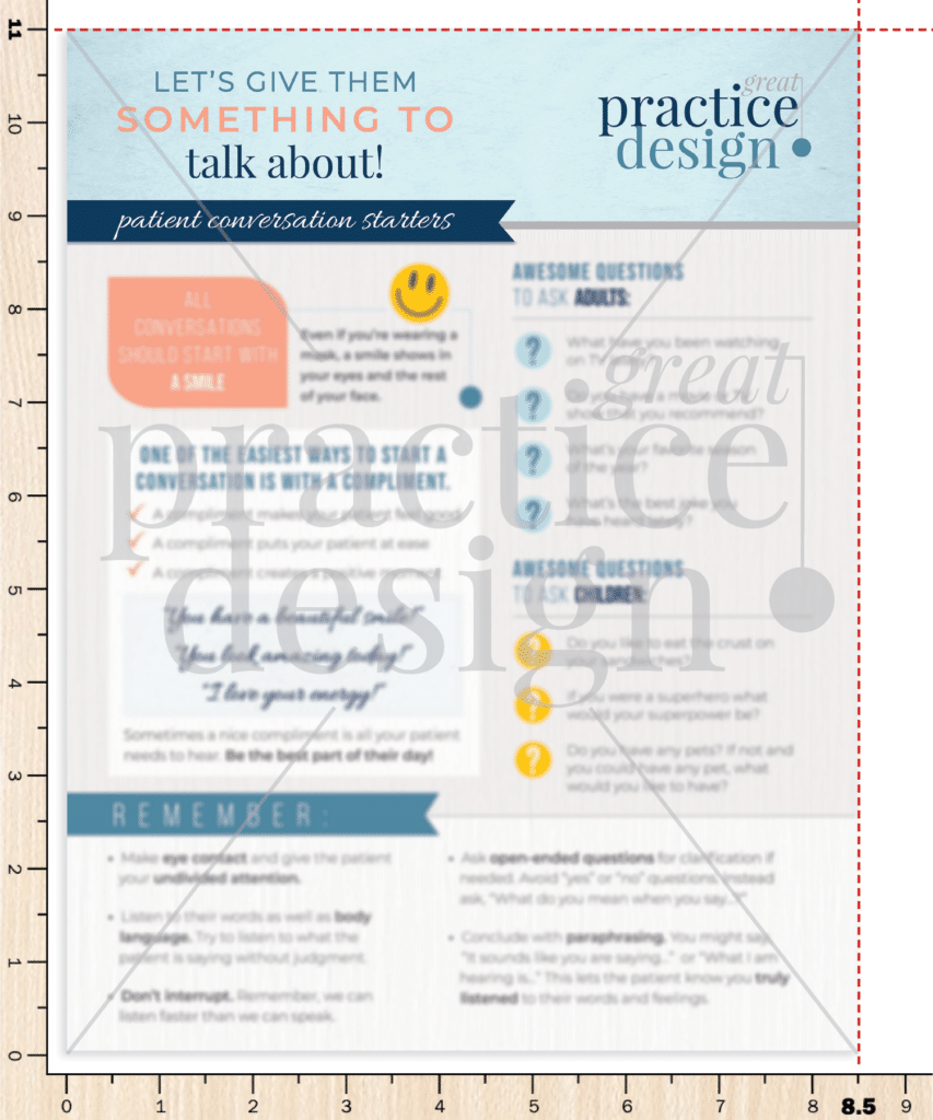 Conversation Starters Downloadable PDF | Positive Self-Talk - Great ...